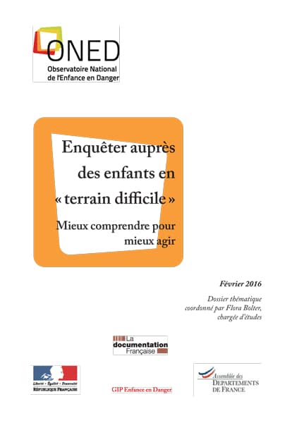 Enquêter auprès des enfants en "terrain difficile" : mieux comprendre ...